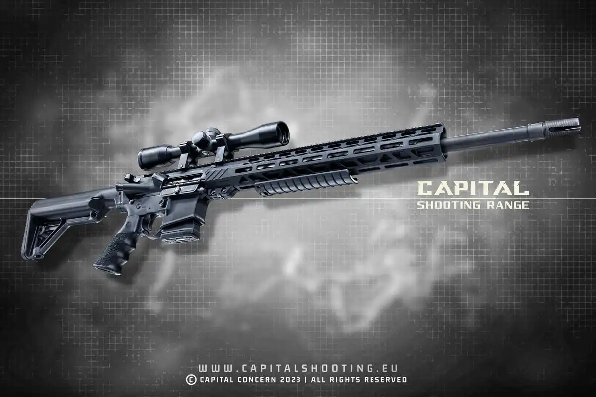 M4 DMR Carbine - Budapest Shooting Range Experience